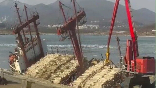 Russian Cargo Ship Tilts, Timber Cargo Spills: Peak Hour Drop-off Issue ...
