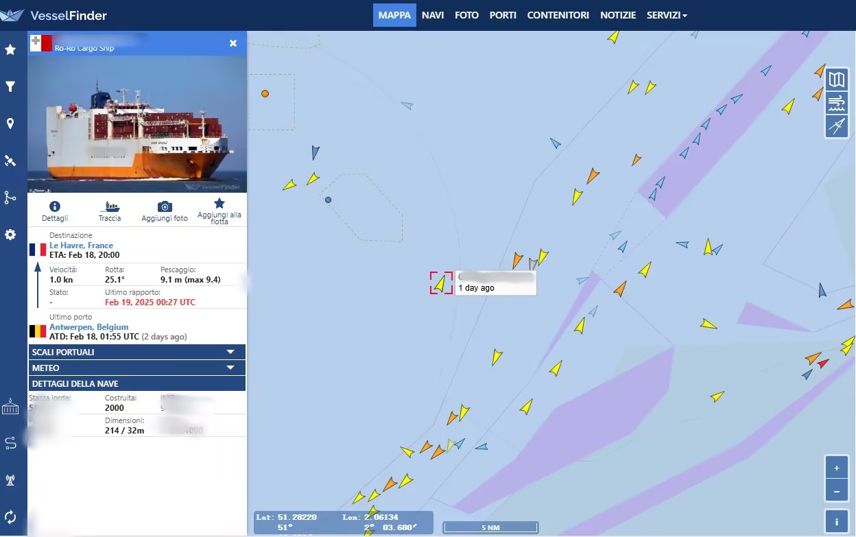 Sudden Fire Breaks Out on a Ro-Ro Ship 突发！滚装船突发火灾 | E-PORTS